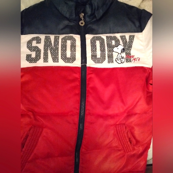 Peanuts | Jackets & Coats | Snoopy Since 952 Unisex Kids Winter Puffer ...